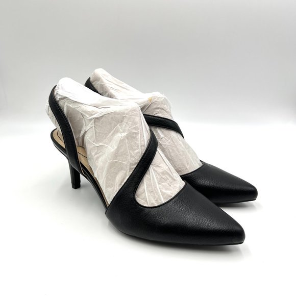 Life Stride | Shoes | 7w 7 Wide Lifestride Womens Santorini Black Faux ...